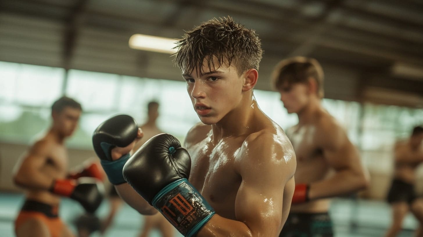 Teens Boxing Classes Near Me in Spanaway | Barner's Blue Dragons